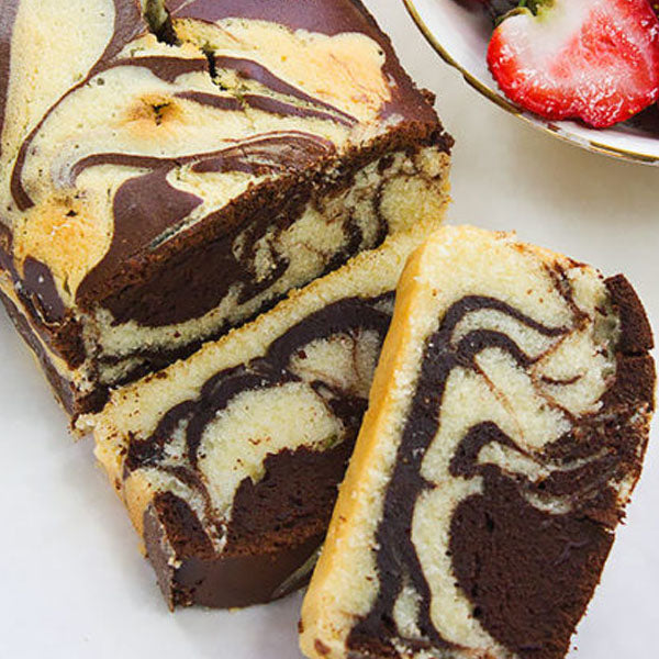 Marble Loaf Cake – Bagels on Greene